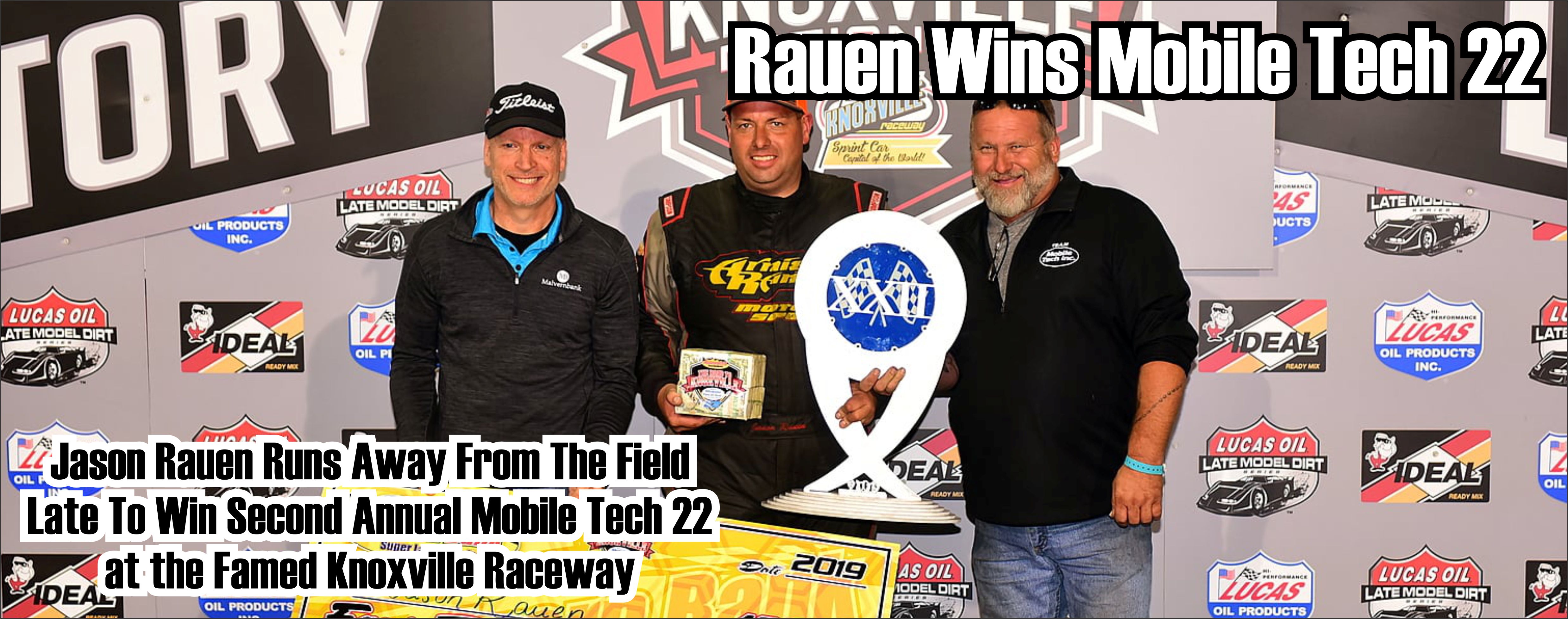 Rauen Wins Mobile Tech 22 – Malvern Bank Super Late Model Series
